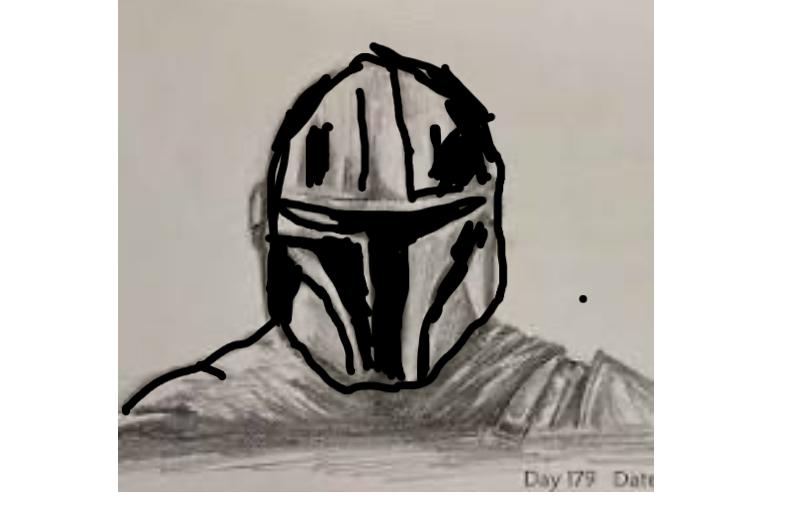 Drawing on a drawing - Draw Online Free | DrawIsland