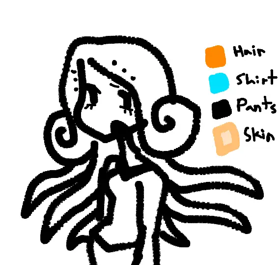 Color my oc?? :P - Draw Online Free | DrawIsland