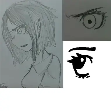 anime sketch practice - Draw Online Free | DrawIsland